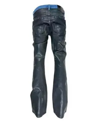 PURPLE BRAND Coated Flare Jeans