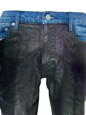 PURPLE BRAND Coated Flare Jeans