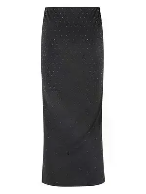Andamane Crystals-embellished Skirt - Black