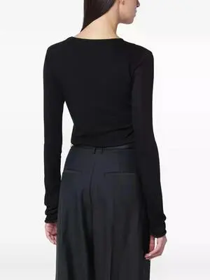 ENTIRE STUDIOS Long-sleeve T-shirt - Black