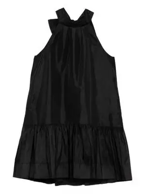 Simkhai Tie-fastening Mini Dress - Black