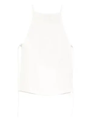 ST. AGNI Sleeveless Top - White