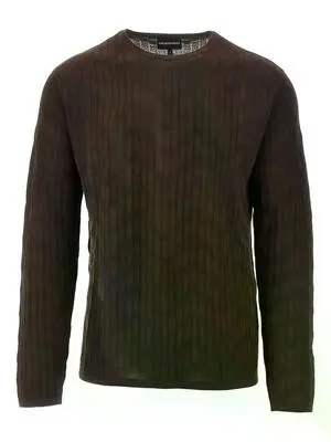 Emporio Armani Ribbed Knit Sweater