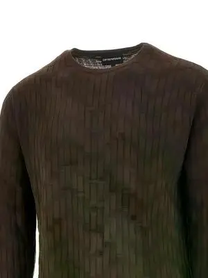Emporio Armani Ribbed Knit Sweater