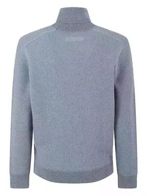 Zegna Roll-neck Sweater - Blue