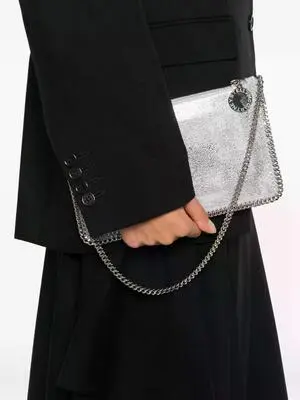 Stella McCartney Chain-trim Clutch - Grey