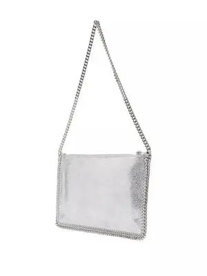 Stella McCartney Chain-trim Clutch - Grey