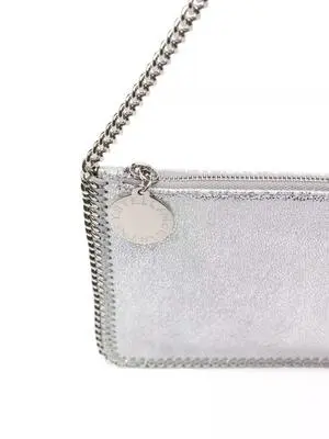 Stella McCartney Chain-trim Clutch - Grey
