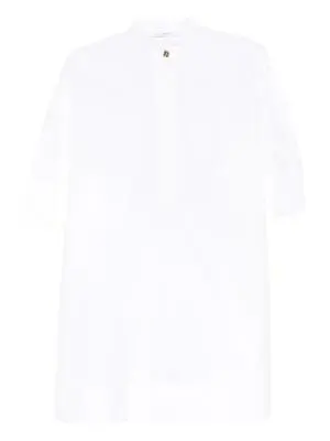 Givenchy Mock-neck Mini Dress - White