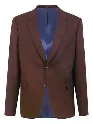 Paul Smith Single-breasted Blazer - Brown