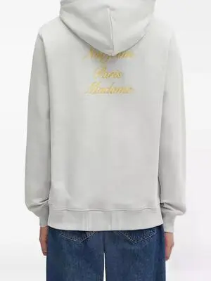 Drole De Monsieur Logo Hoodie - Grey