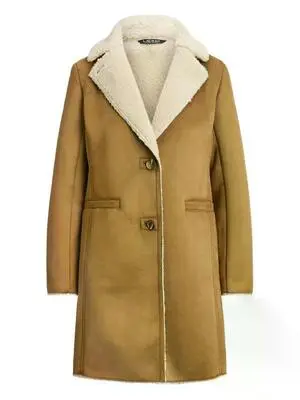 Ralph Lauren Faux-fur Collar Coat - Brown