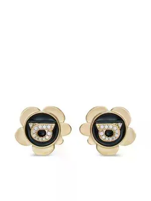 FERRAGAMO Gancini Charm Earrings - Gold