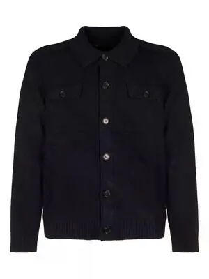 ROBERTO COLLINA Buttoned Pocket Shirt Jacket