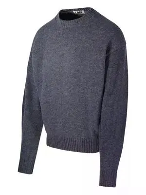 COOR Ribbed Crew-neck Wool Sweater