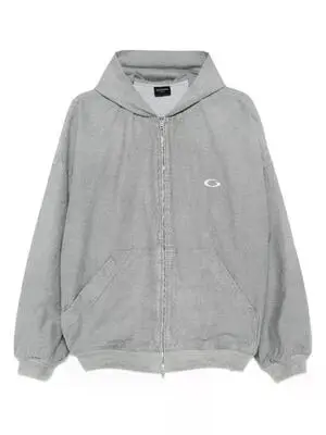 Balenciaga Zip-up Hoodie - Grey