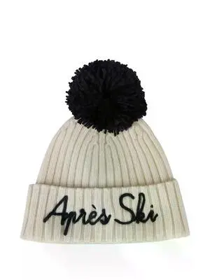 MC2 SAINT BARTH Pompom Lettering Beanie