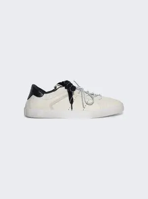 Miu Miu Deco Leather Sneakers - White