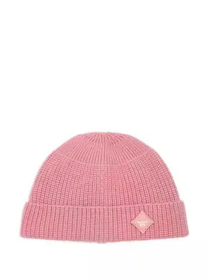 Mcm Essential Wool Beanie - Pink
