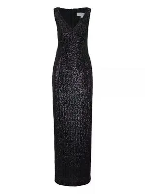 Michael Kors Sequinned V-neck Gown