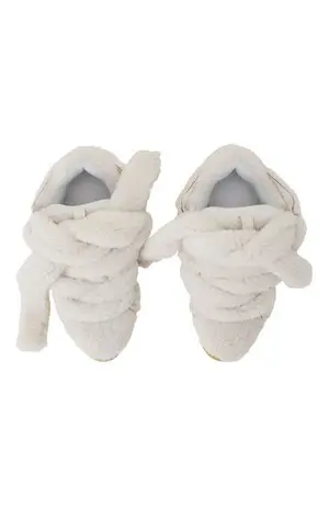 LANVIN Curb Shearling Sneakers