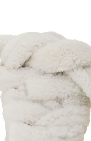 LANVIN Curb Shearling Sneakers