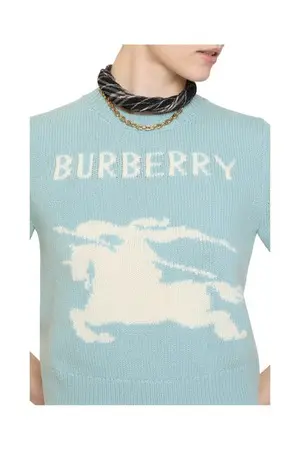 Burberry Ekd Wool Cashmere Top