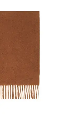 LANVIN Two-tone Cashmere Scarf - Beige/camel