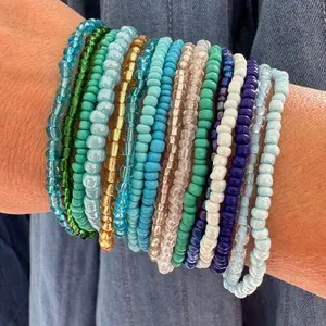 ERIN MCDERMOTT JEWELRY Set Of 16 Beaded Bracelets