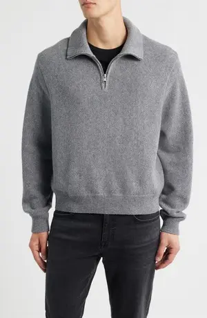 Frame Zip Up Sweaters For Men
