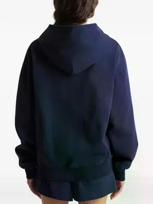 SPORTY & RICH Logo Zip Hoodie