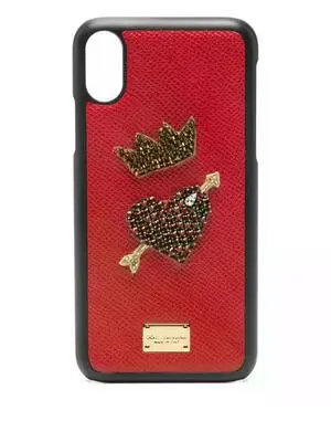 Dolce & Gabbana Iphone X Embellishment Phone Case