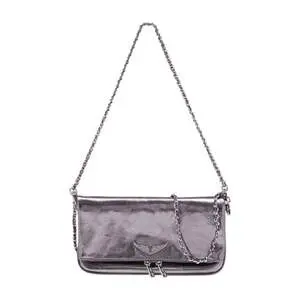 Zadig&Voltaire Rock Vintage Crossbody - Silver