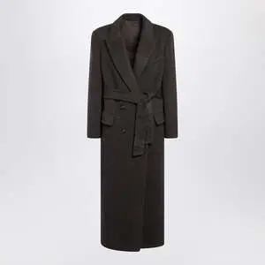 Brunello Cucinelli Wool And Cashmere Coat - Brown