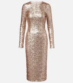 Dolce & Gabbana Sequined Cocktail Dress
