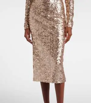 Dolce & Gabbana Sequined Cocktail Dress