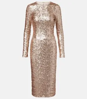 Dolce & Gabbana Sequined Cocktail Dress