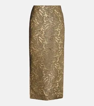 Etro Metallic Skirts