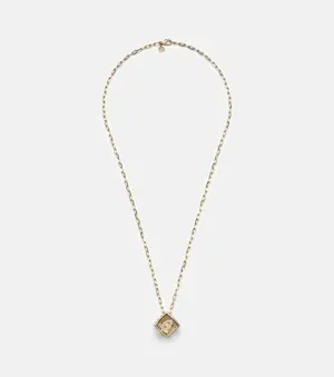 SYDNEY EVAN 14kt Charm Necklace With Diamonds - Gold