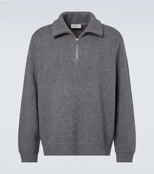 Frame Zip Up Sweaters For Men
