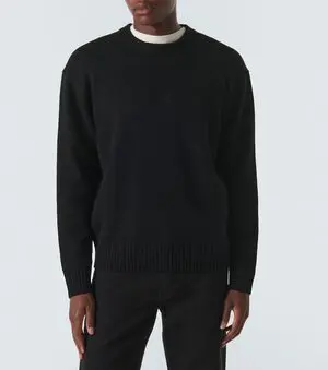 FRAME Cashmere Crewneck Sweater - Black
