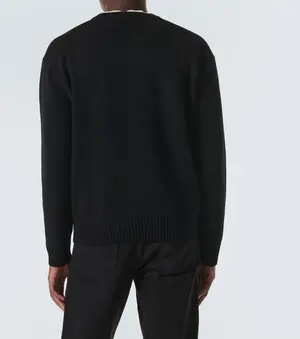 FRAME Cashmere Crewneck Sweater - Black
