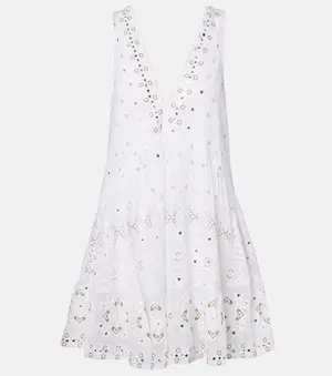 White Embroidered Dresses