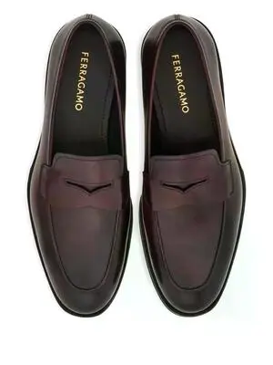 FERRAGAMO Penny Loafers - Red