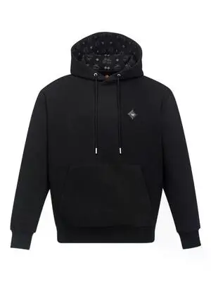 Mcm Essential Ponte Logo-patch Hoodie