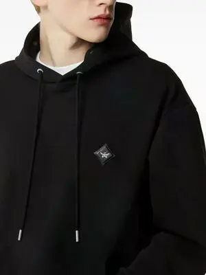 Mcm Essential Ponte Logo-patch Hoodie