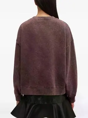 GANNI Graphic-print Sweatshirt