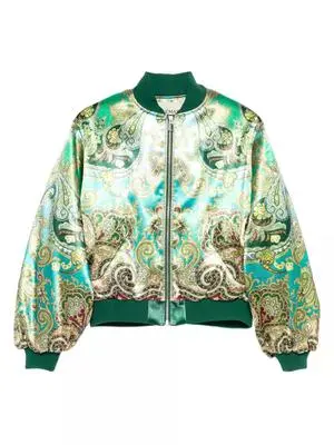 ALEMAIS Clemenza Paisley Zip Jacket