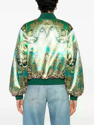 ALEMAIS Clemenza Paisley Zip Jacket