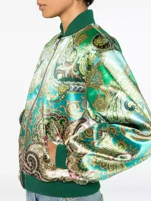 ALEMAIS Clemenza Paisley Zip Jacket